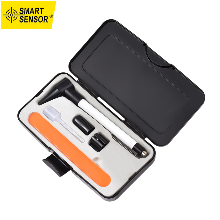 Smart Sensor Optical Otoscope with LED Light Ear Pick Blue Filter ...