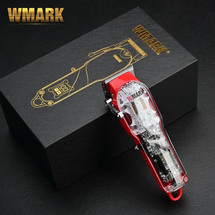 2022 New!WMARK NG-409 Red Color Transparent Style Professional ...