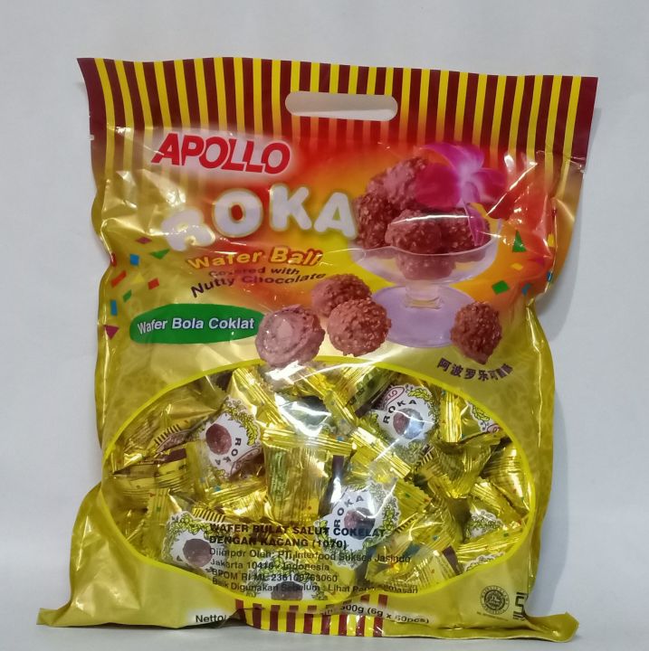 roka coklat apollo wafer ball | Lazada Indonesia