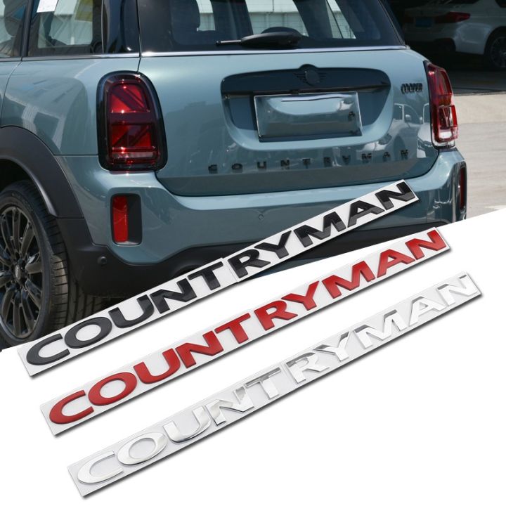NEW MINI COOPER 3D Car Logo CLUBMAN COUNTRYMAN Letter emblem Rear Tail ...