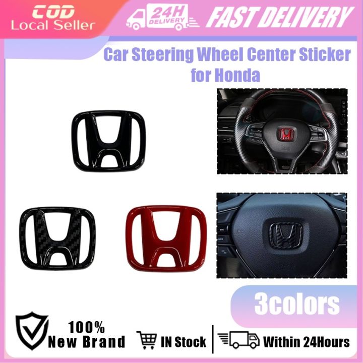 Honda Steering Emblem Logo For City/Civic/Jazz/CRV/Accord Steering ...