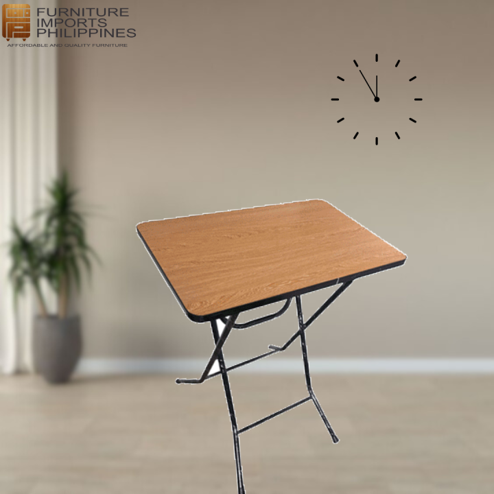 FOLDING TABLE STEEL LEGS RECTANGLE | Lazada PH