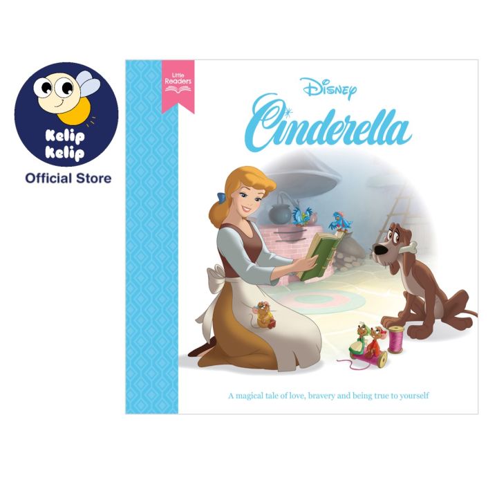 Disney Princess Cinderella Little Readers Hardcover Storybook With 28 ...