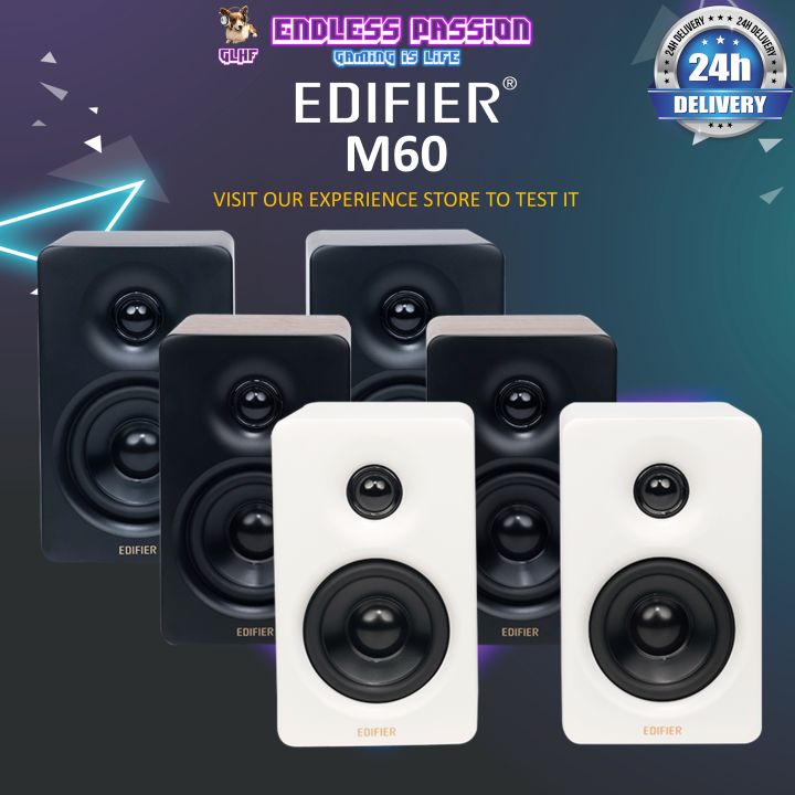 Local warranty Edifier M60 Multimedia Compact Desktop 2.0 Speakers ...