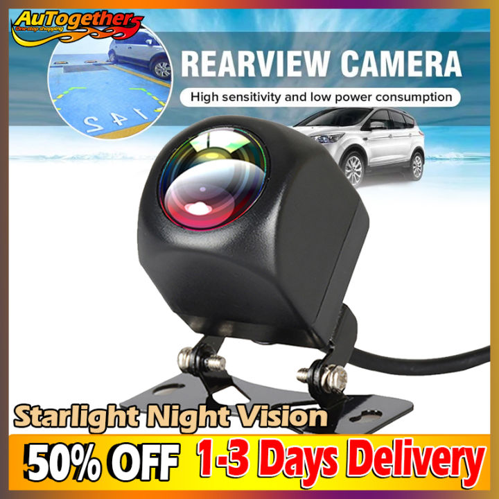 Reverse Camera Fish Eye Lens Vehicle Rear View Camera Starlight Night ...