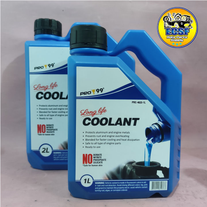 BLUE COOLANT 1L-2L PRO99 LONG LIFE | Lazada PH