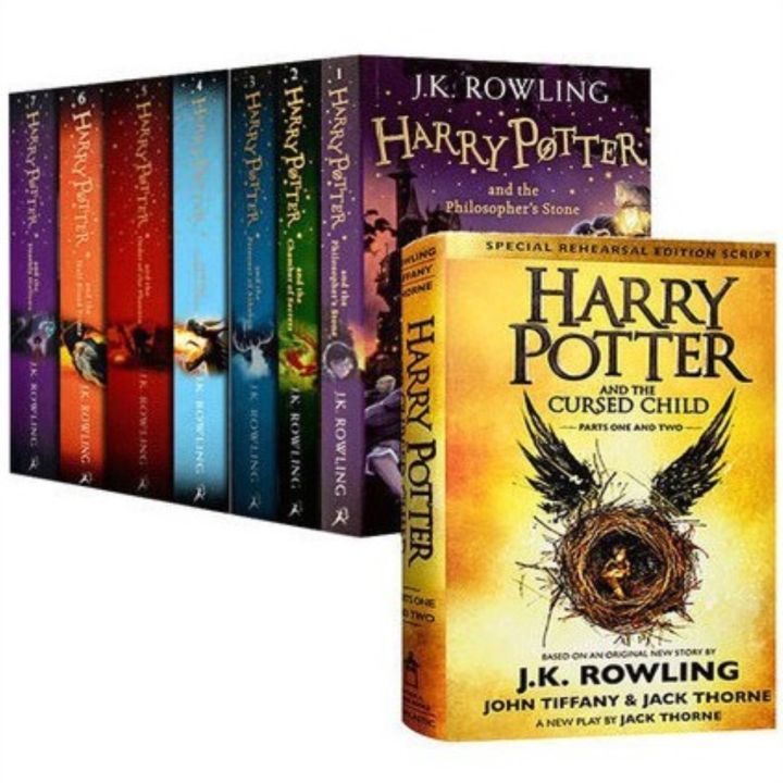 หนังสือชุดภาษาอังกฤษ Harry Potter 1-8Harry Potter English Series Books ...