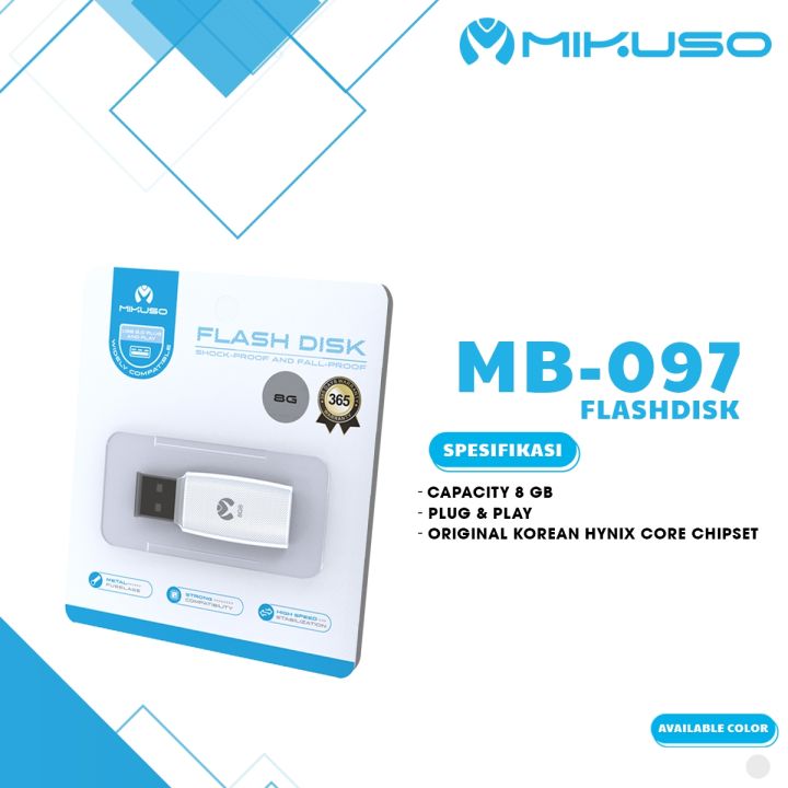 flashdisk UFD mikuso berbagai ukuran memory 4GB sampai 32GB plug and ...