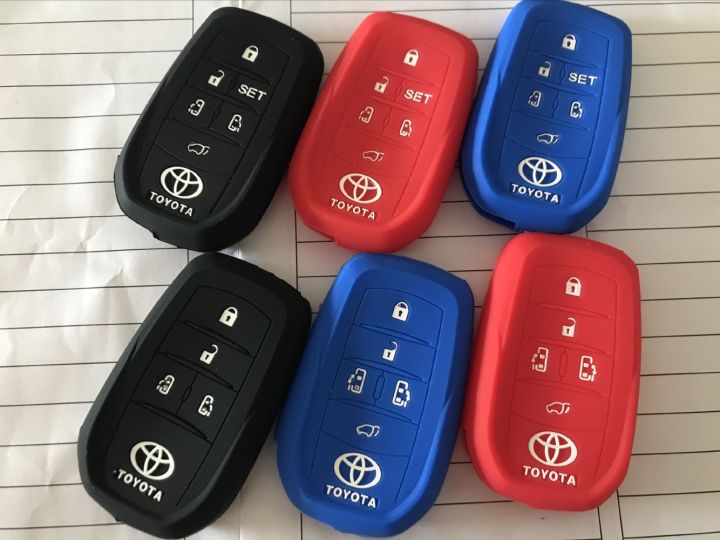 Toyota 5/6 buttons silicone cover to protect and decorate Toyota ...