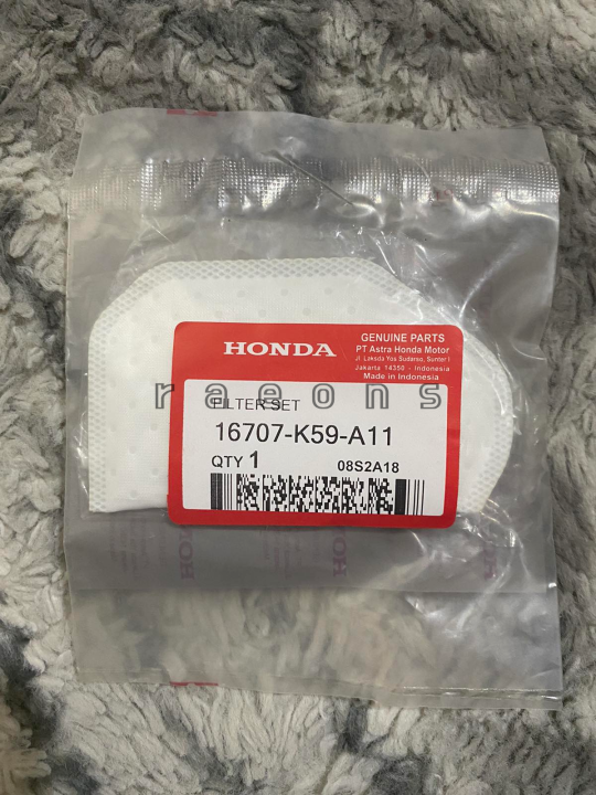 K59 Fuel Filter for Honda Click 125v2 / 150 v1 / 150v2 / Wave 125 ...