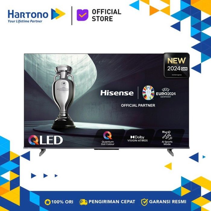 Hisense 43 Inch Q6N 4K UHD Smart Google TV 43Q6N | Lazada Indonesia