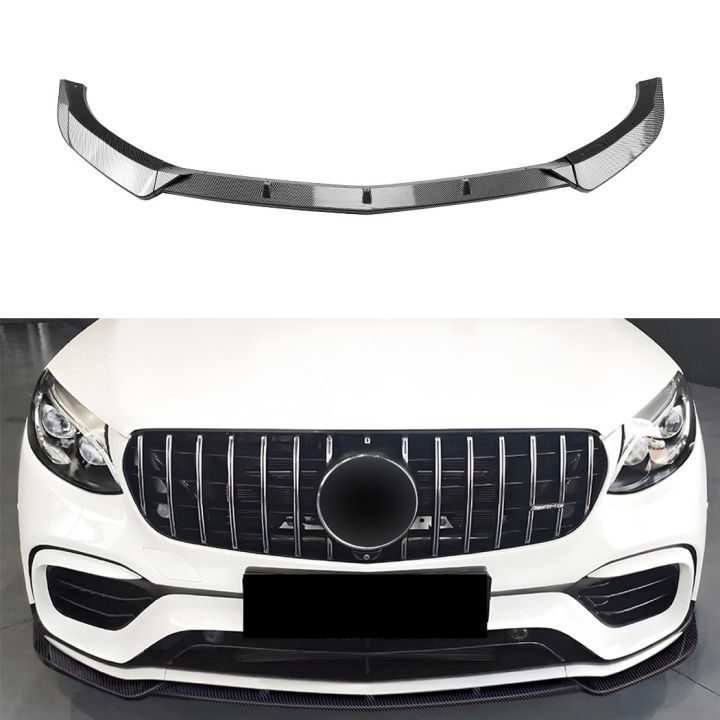 For Mercedes Benz GLC X253 GLC63 AMG 2016-2019 Front Bumper Lip Spoiler ...