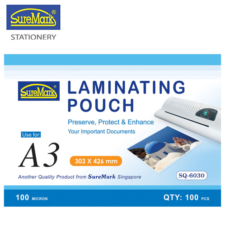 Suremark Lamination Pouch (A3) | Lazada Singapore