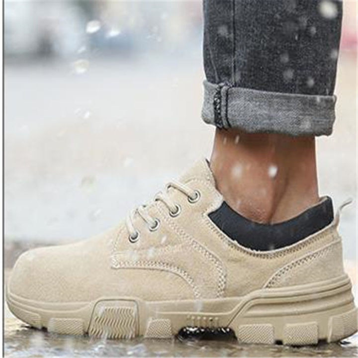 💕จัดส่งที่รวดเร็ว💕Safety shoes รองเท้าเซฟตี้หัวเหล็กรองเท้าเซฟตี้ ...