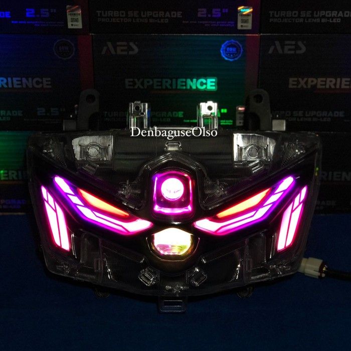 lampu depan biled headlemp nmax neo nmax turbo fullset reflektor pnp ...