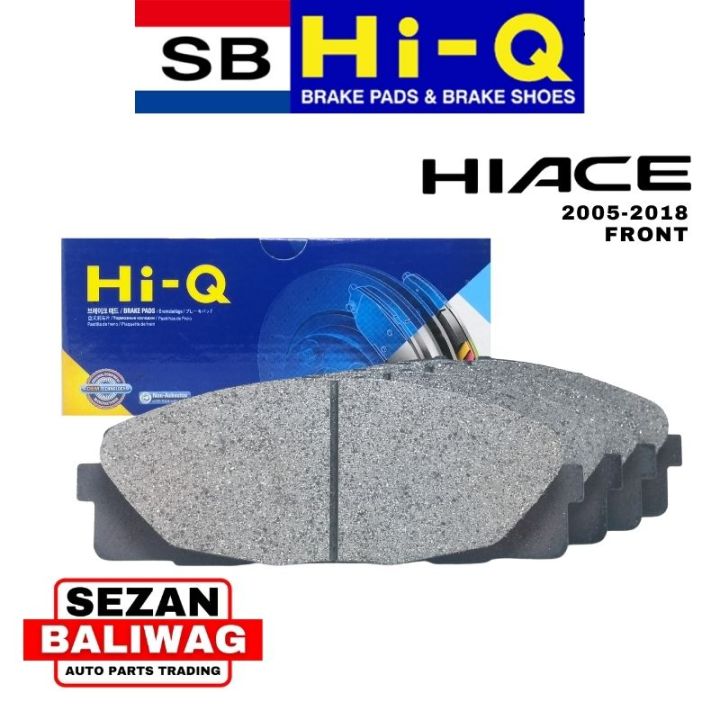 HI-Q FRONT BRAKE PAD TOYOTA HIACE SUPER GRANDIA COMMUTER 2005-2018 ...