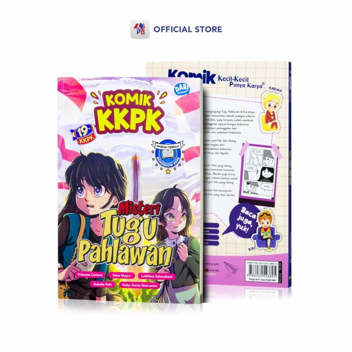 Buku Komik KKPK Kecil - Kecil Punya Karya : Misteri Tugu Pahlawan ...