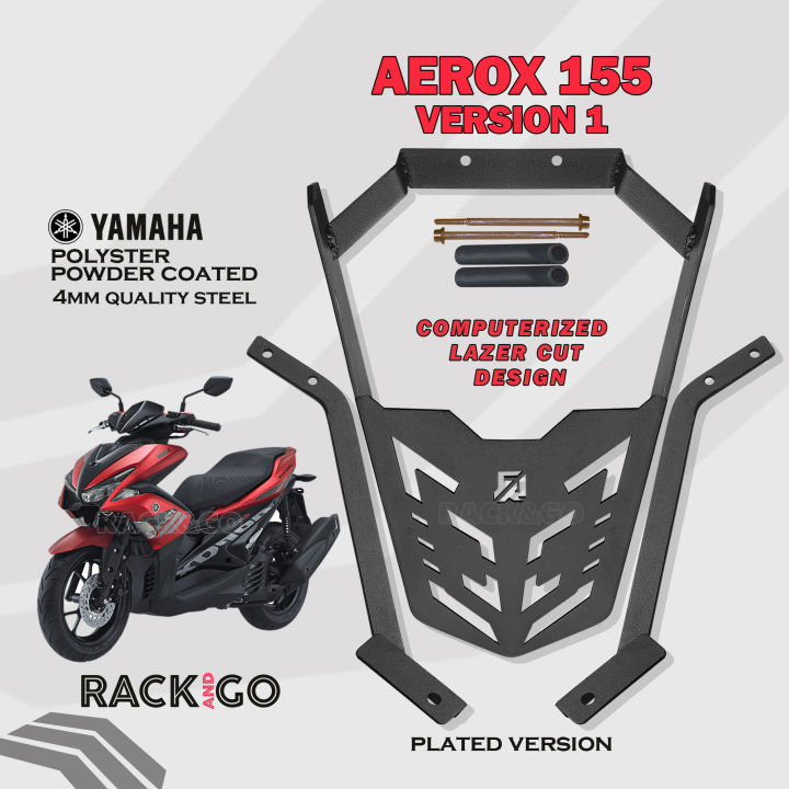 Yamaha Aerox155 Version 1 Top Box Bracket - Yamaha Aerox 155 Bracket ...