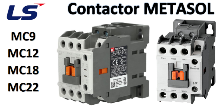 LS Contactor MC9 MC12 MC18 MC22 METASOL ac contactor | Lazada
