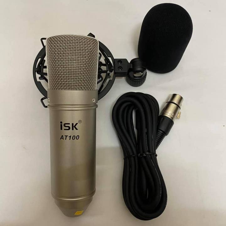 Micro thu âm livestream hát karaoke isk AT100 ( sản phẩm chuẩn là phải ...