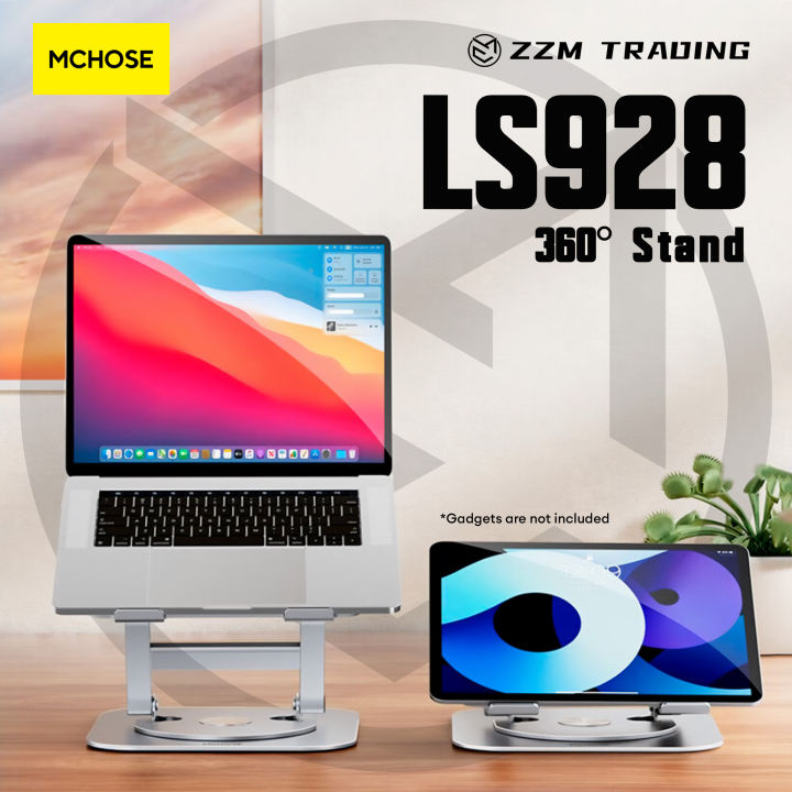 MCHOSE LS928 Gen 4/LS929 360 Foldable Aluminum Stand for Laptop and ...