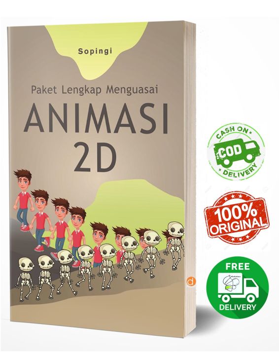Buku Paket Lengkap Menguasai Animasi 2D | Lazada Indonesia