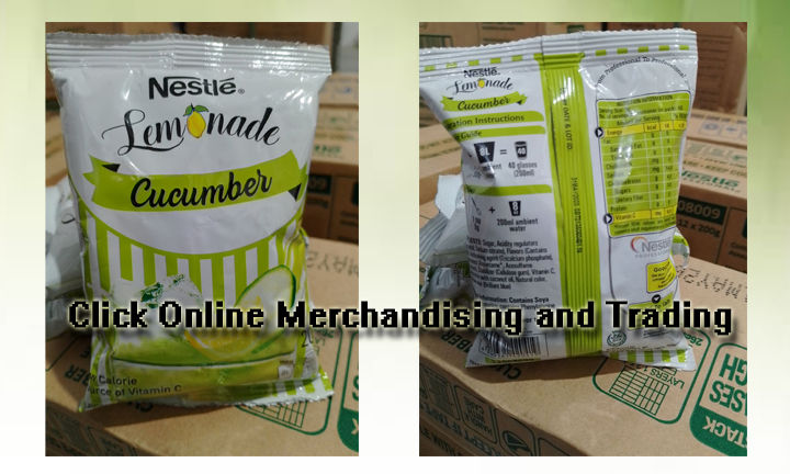 Nestle Cucumber Lemonade Powder Drink 200g | Lazada PH