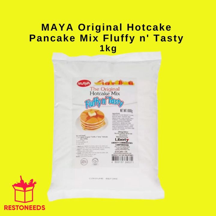 MAYA Original Hotcake Pancake Mix Fluffy n' Tasty 1kg | Lazada PH