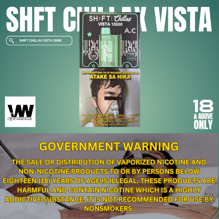 SHIFT CHILLAX VISTA 15K | Lazada PH