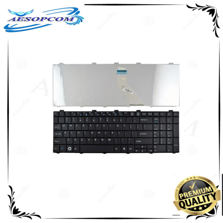 LAPTOP KEYBOARD compatible FOR Fujitsu Lifebook A530 AH530 AH531 NH751 ...