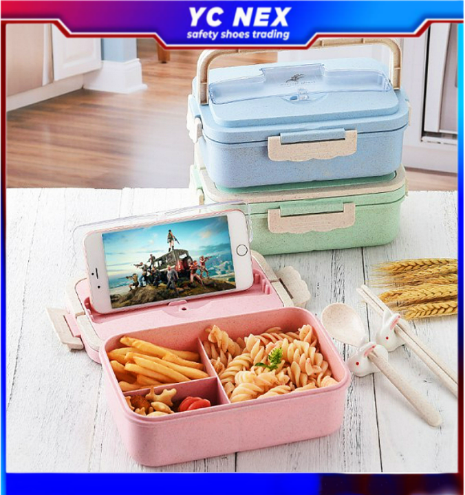 LUNCH BOX WITH TABLEWARE READY STOCK IN MALAYSIA | Lazada