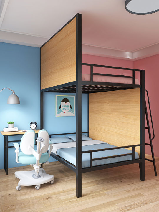 Modern simple children's room bunk with pavilion bed saves space, second child bed, one child ...