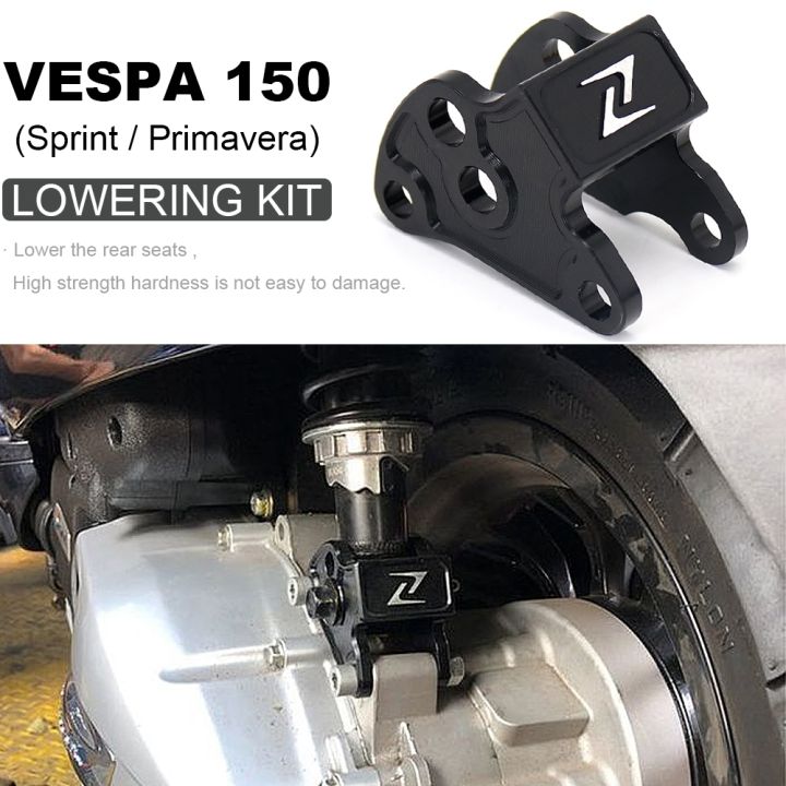 Motorcycle Rear Lowering Kit For Vespa SPRINT Sprint 150 PRIMAVERA ...