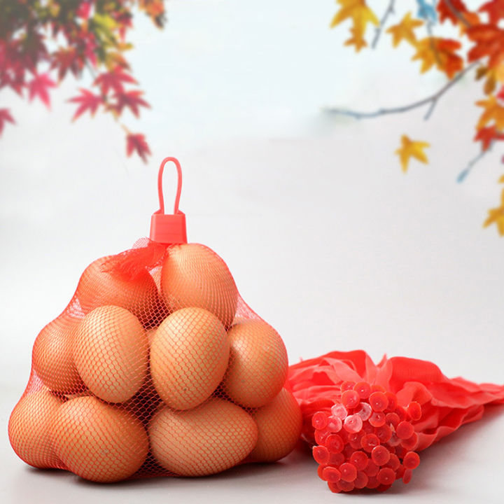 【YIDEA HONGKONG】Plastic Mesh Bags, 100 Reusable Mesh Bags, Fruit and ...