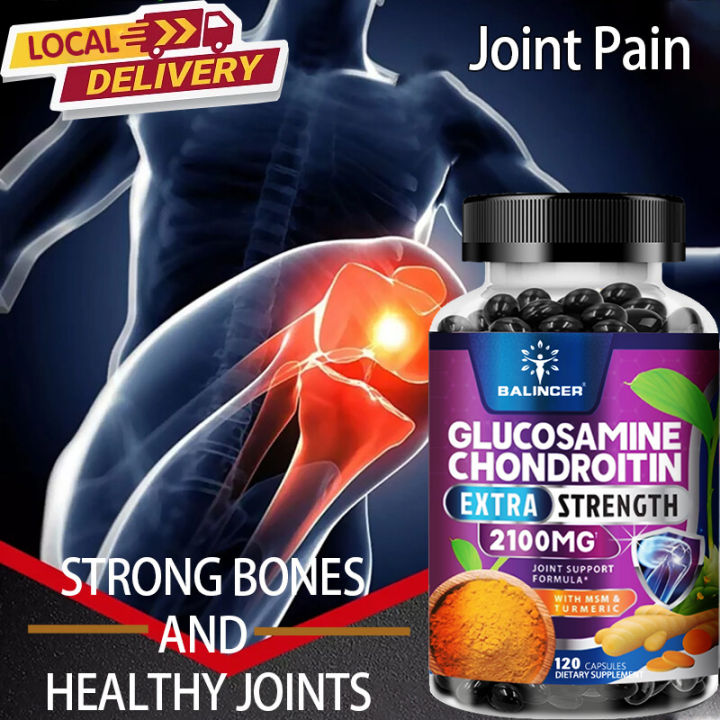 Glucosamine Chondroitin MSM Turmeric Boswellia - Joint Support ...
