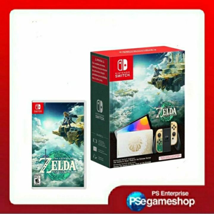 Nintendo Switch Console (OLED model The Legend of Zelda: Tears of the ...