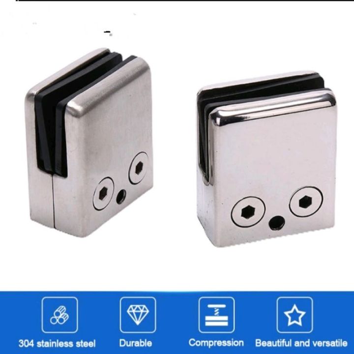 Glass Clamp(glass Hold 10mm-12mm) Stainless 304/glass Clip For Round ...