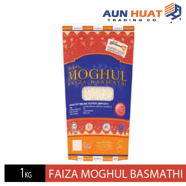 BERAS MOGHUL BASMATHI FAIZA 1KG | Lazada