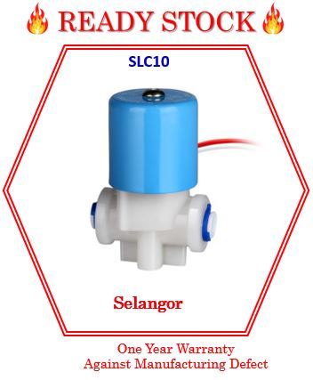 *READY STOCK in Selangor* Solenoid Valve 2 ways Water Filter/RO system Normally Closed SLC10 ...