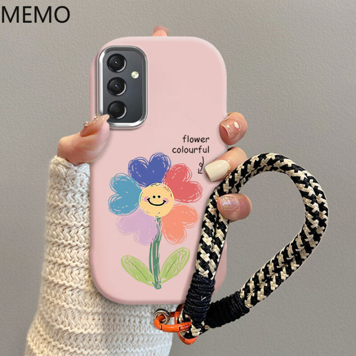 Casing hp Samsung A24 terbaru 2025 Kartun flower cangkang anti -jatuh lembut | Lazada Indonesia