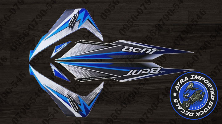HONDA BEAT Fi V2 110cc #2 Stock Decal/Sticker | Lazada PH
