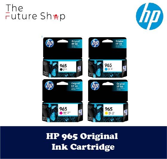 HP 965 Black / Cyan / Magenta / Yellow Original Ink Cartridge | Lazada