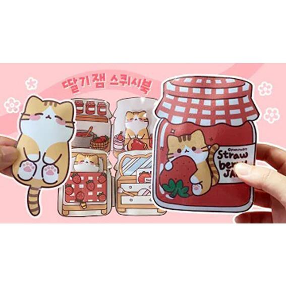 [SOFTCOPY PDF] Printable DIY Strawberry meow squishy book 捏捏乐安静书 Activity for Busy Quiet | Lazada