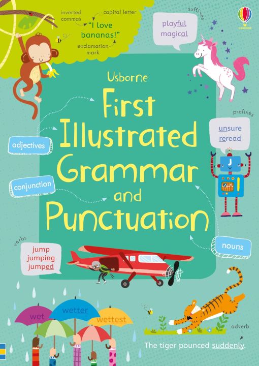 USBORNE FIRST ILLUSTRATED : GRAMMAR AND PUNCTUATION (AGE 4+) BY DKTODAY ...