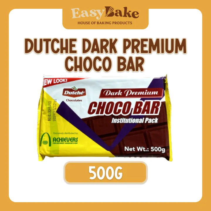 Dutche Dark Premium Chocolate Bar (500g) | Lazada PH