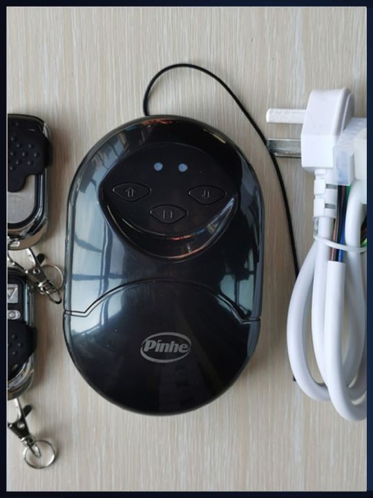 Pinhe Long term Electric Tubular Motor Universal Remote Garage Rolling ...