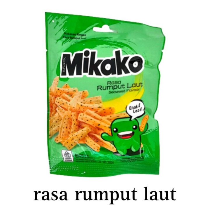 Mikako Snack Keripik 18gr kripik Aneka Rasa 18gram smoked beef ayam ...