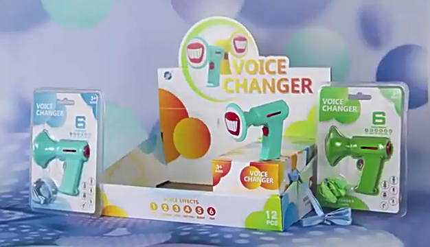 Portable Prank Voice Changer Megaphone Toy With Multiple Sound Modes ...