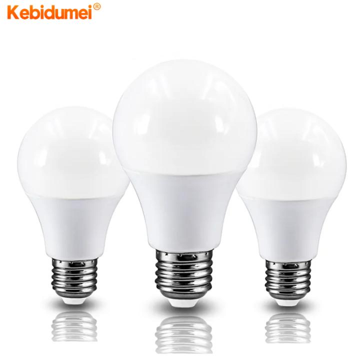 Kebidumei E27 LED Bulb 5W 7W 9W 12W 15W 18W Table Lamp Real Power Light Bulbs AC 220V-240V ...
