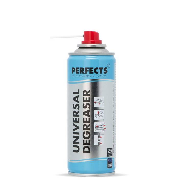 PERFECTS สเปรย์ฟ้า สเปรย์ขจัดไขมัน ล้างแผงวงจร UNIVERSAL DEGREASER 200ml. ล้างหน้าสัมผัส แบบแห้ง ...